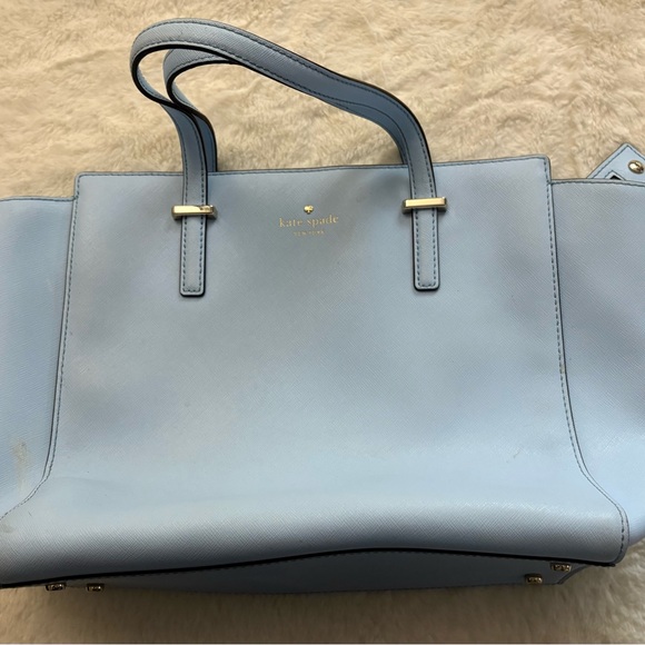 kate spade | Bags | Kate Spade Light Blue Satchel | Poshmark